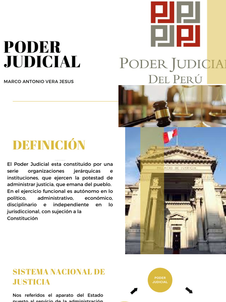 Poder Judicial | PDF | Judicaturas | Jurisdicción