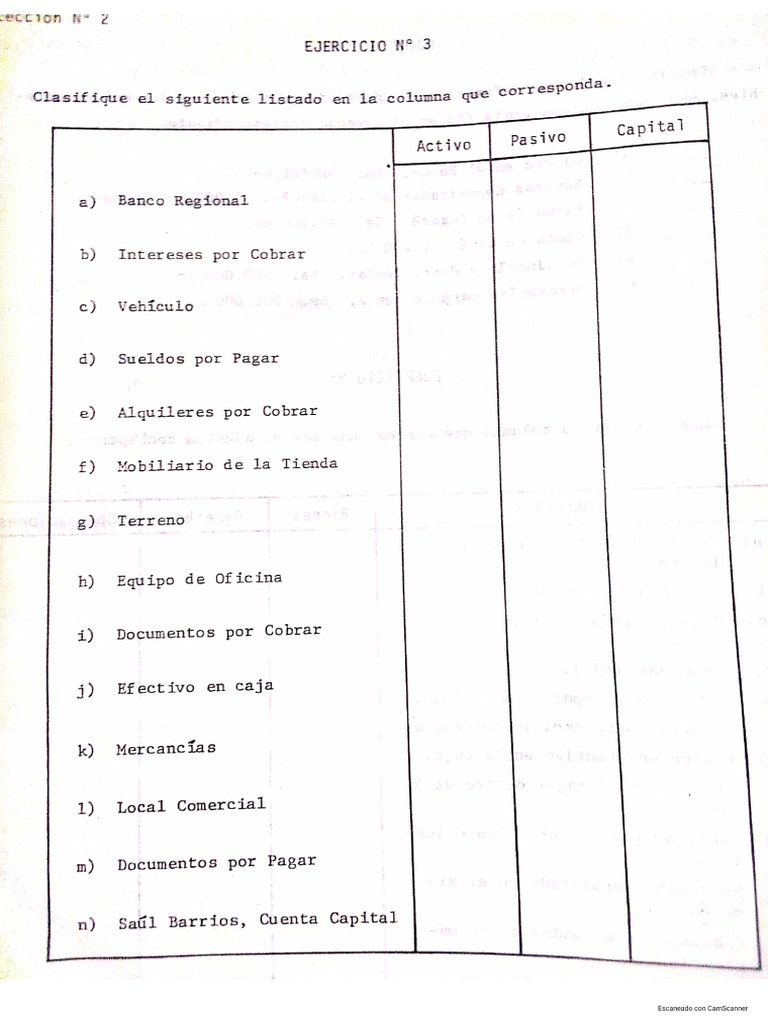 Ejercicios Contables | PDF