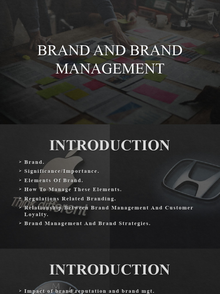 Brand and Brand Management This | PDF | Brand | Brand Management