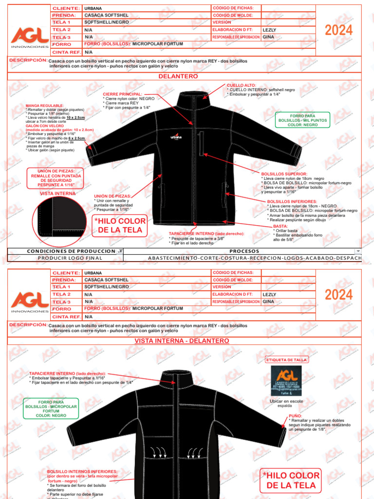 CASACA SOFTSHEL - NEGRO - Compressed | PDF