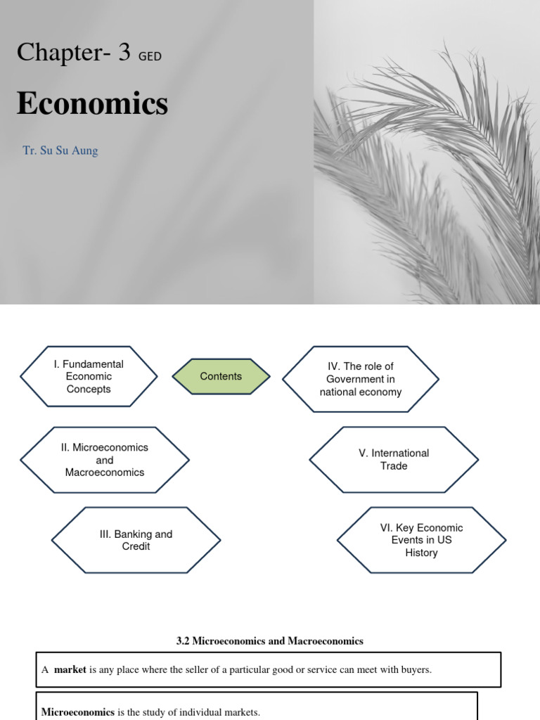 Ch-3 Economics | PDF | Credit Card | Interest
