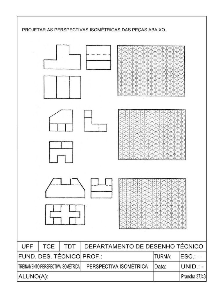 Perspectivas Isometricas | PDF
