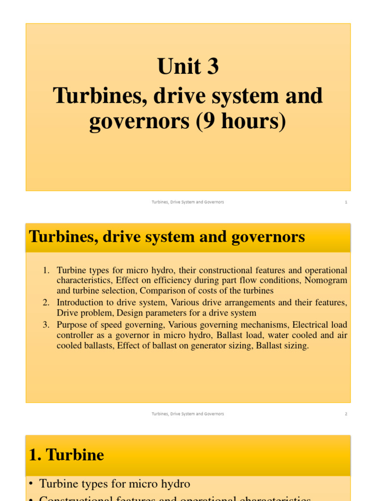 Micro Hydro Turbines and Drive Systems | PDF | Turbine | Belt (Mechanical)