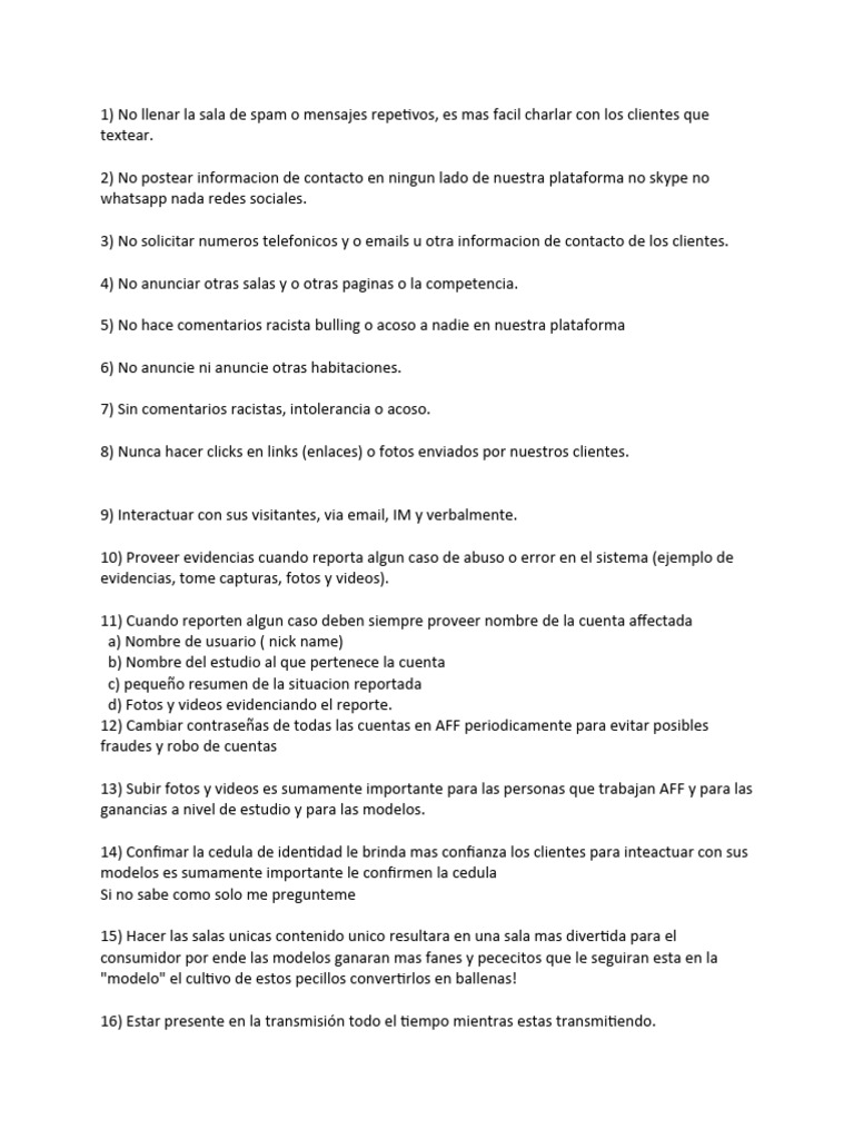 Reglas de AFF | PDF | Informática | Red mundial