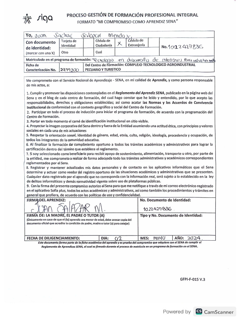 Documento Sena | PDF
