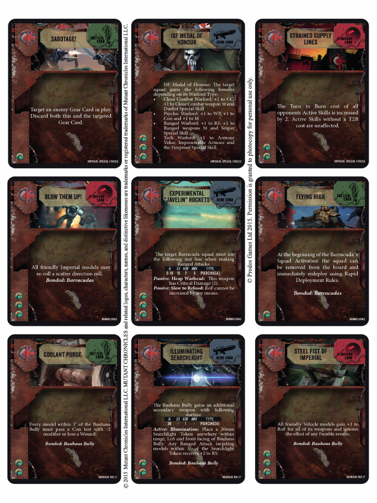 New Imperial Cards | PDF