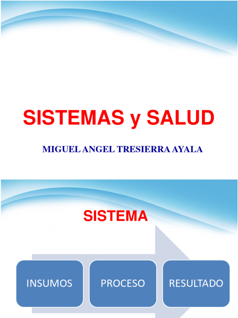 01 Sistema de salud | PDF
