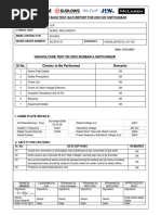 Appendix 10 Electrical Installation Testing Record Sheet | PDF