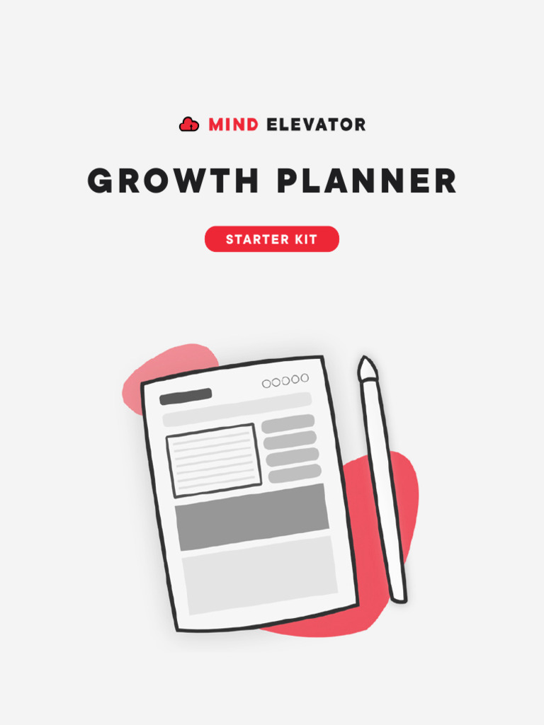 Growth Planner Starter Kit Guide | PDF | Personal Development | Computing