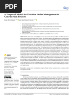 Change Order vs Variation Order Explained | PDF | Procurement | Consultant