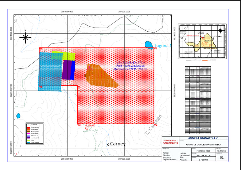PLANO DE CONCESIONES | PDF