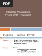 IMS Internal Audit Checklist | PDF | Verification And Validation | Audit