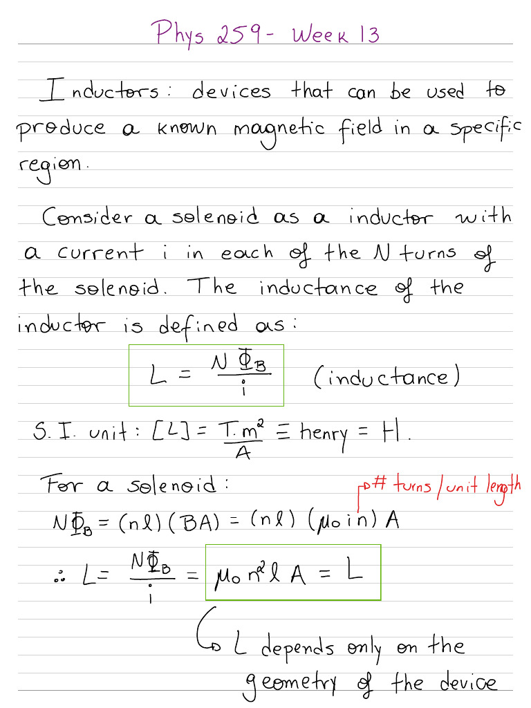 (P259) Week 13 Lecture Notes | PDF (P259) Week 13 Lecture Notes | PDF