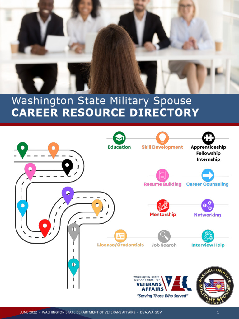 Washington State Military Spouse Career Resource Directory August 2022 ...