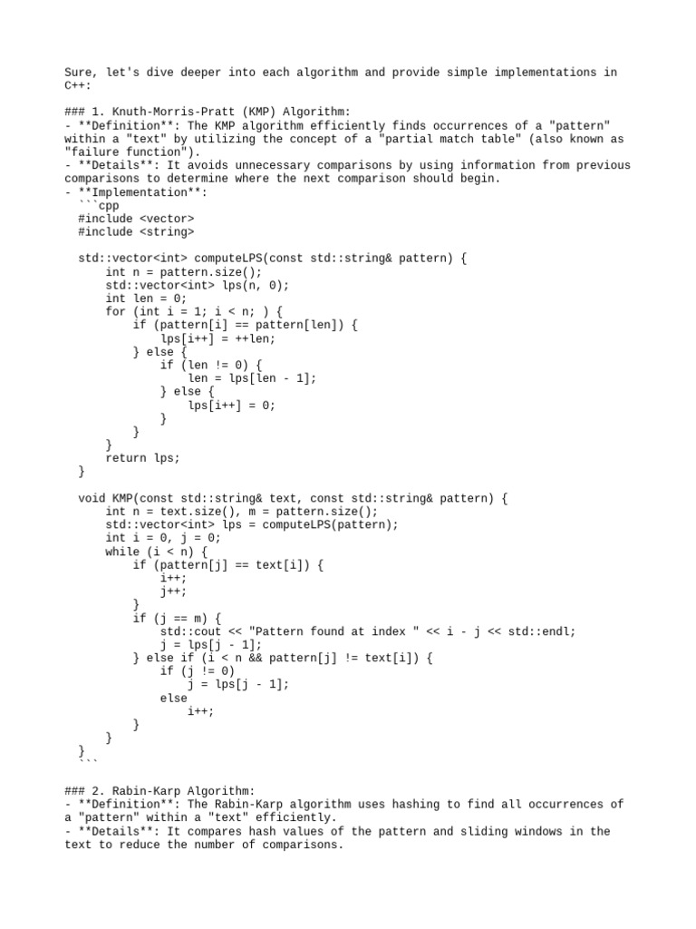 string | PDF | Mathematical Logic | C++