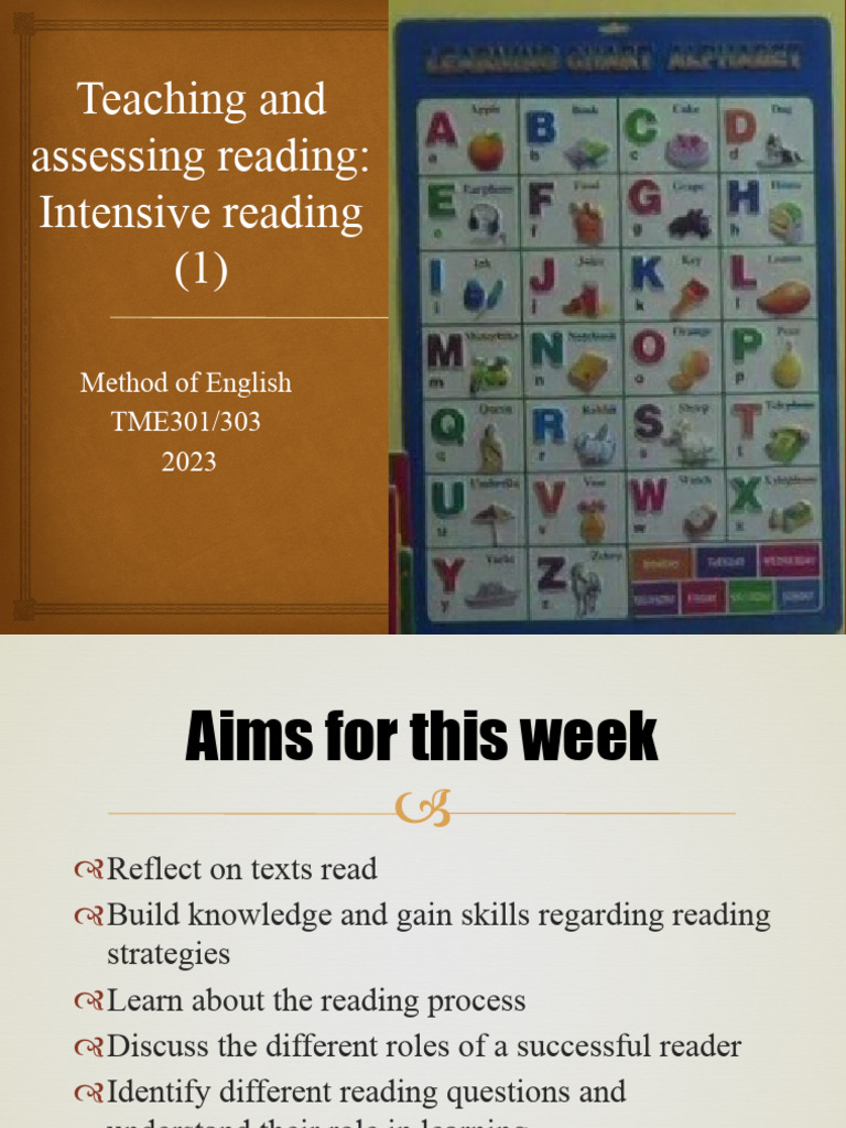 9.1 Intensive Reading | PDF | Reading Comprehension | English Language