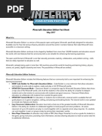 Minecraft Education Edition Multiplayer Guide 1 | PDF | Minecraft ...