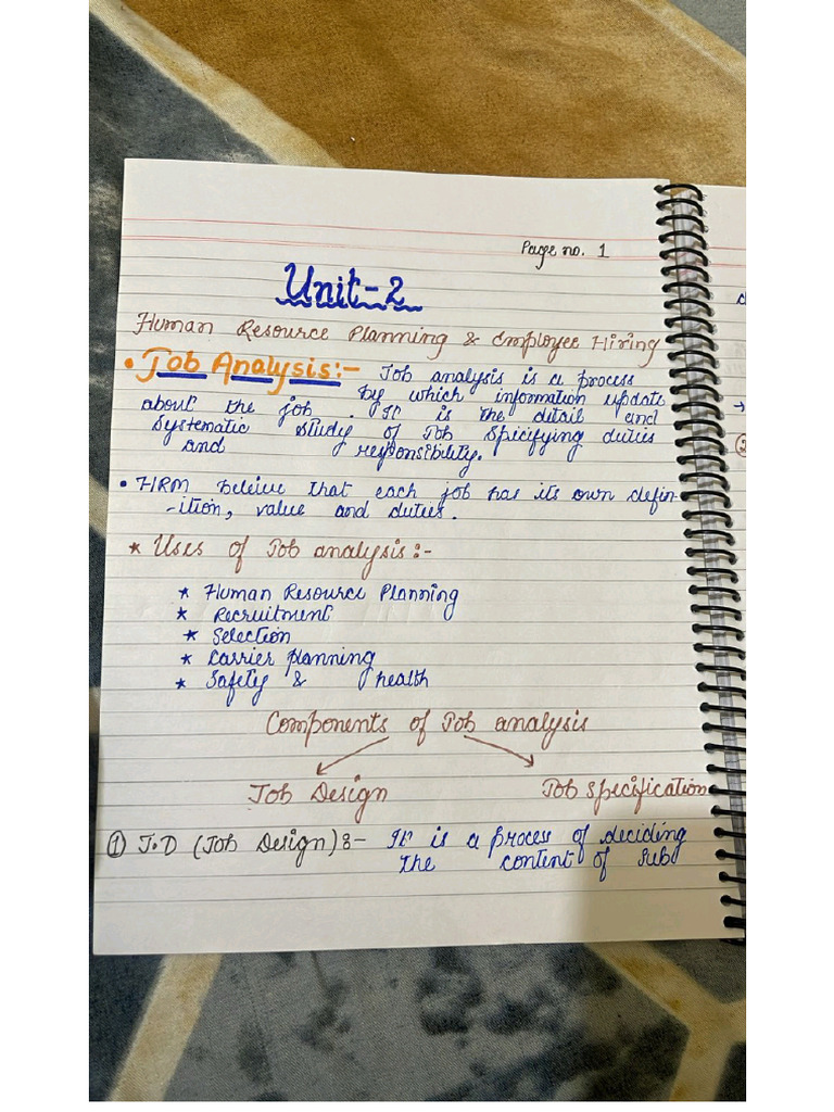 HRM unit 2 and 3 | PDF