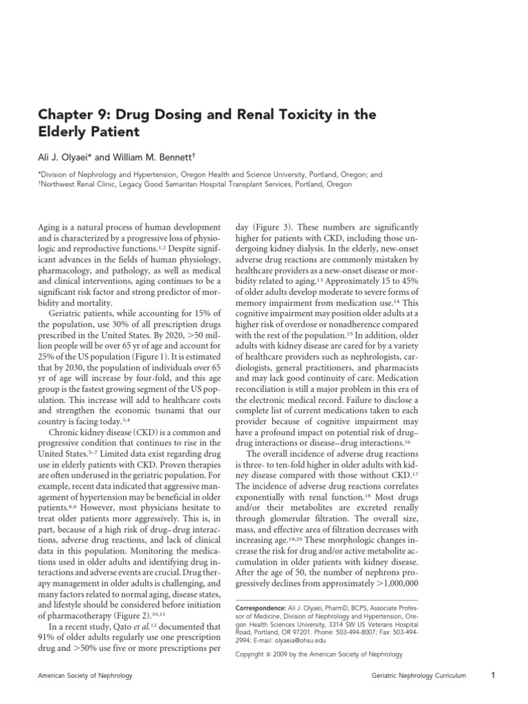 Chapter 9 | PDF | Chronic Kidney Disease | Kidney