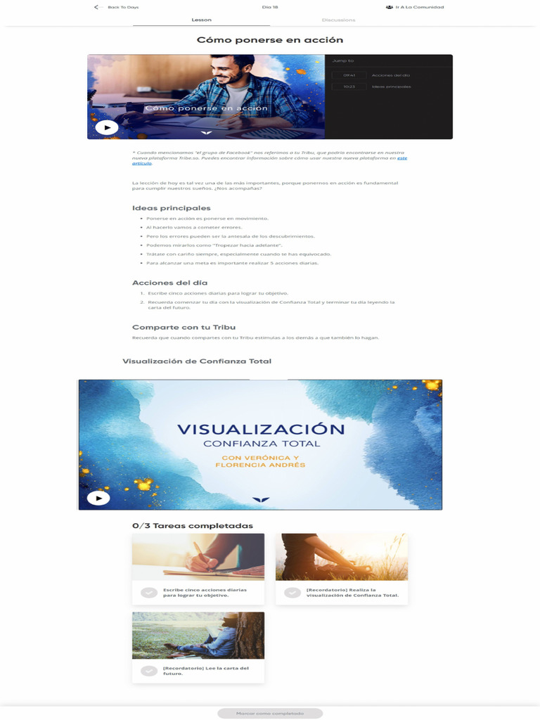 Cómo ponerse en acción-1 | PDF