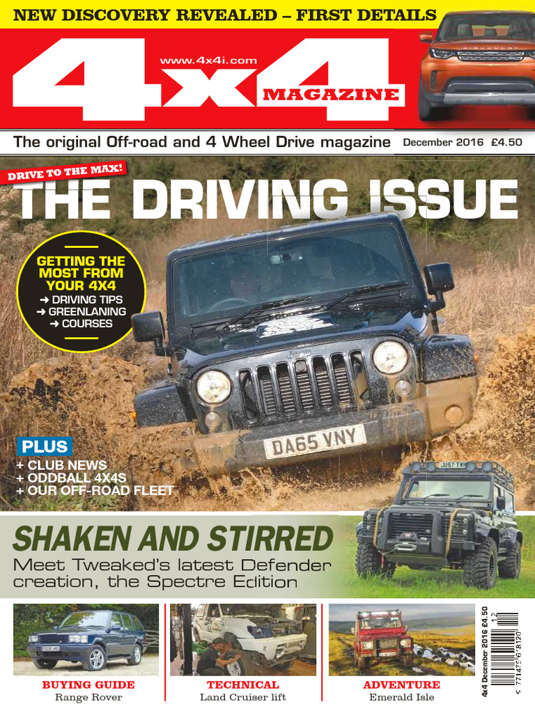 4x4 Magazine - December 2016 | PDF | Four Wheel Drive | Automotive ...