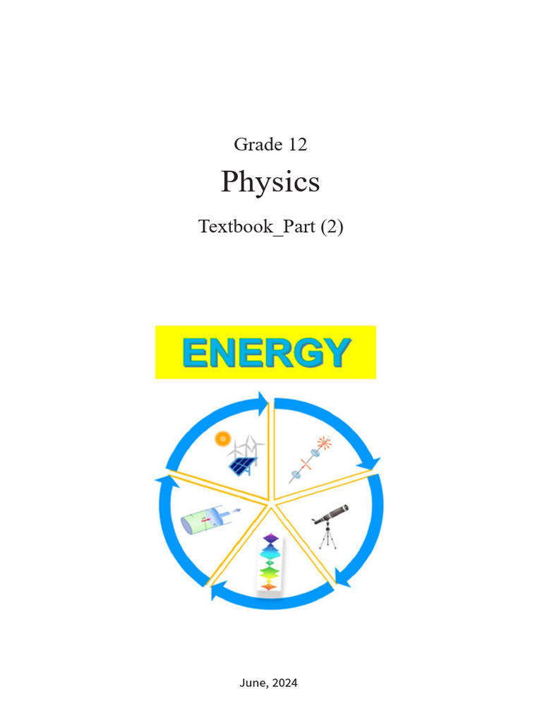 G 12 - Physics Textbook - Part (2) (Without WM) | PDF | Thermal ...