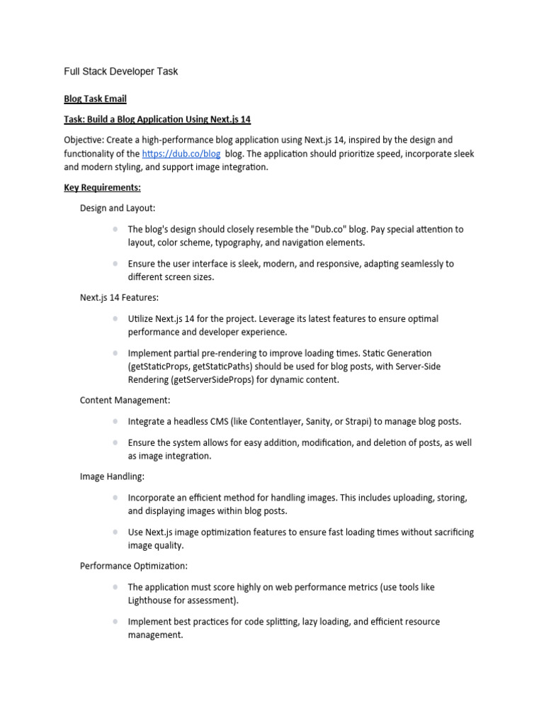 Frontend Task | PDF | World Wide Web | Internet & Web