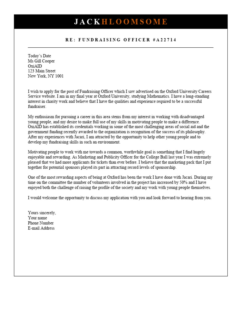 165 Top Level Cover Letter | PDF | Copyright