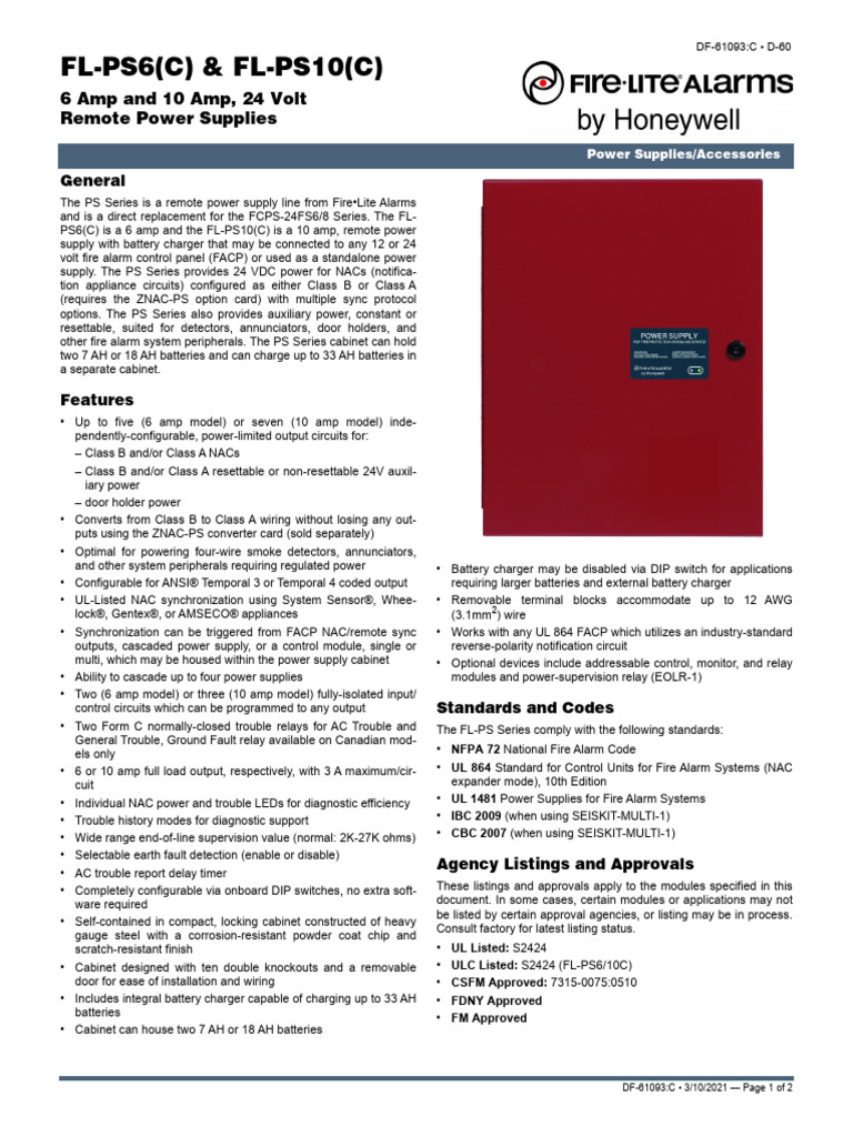 FL PS6 Power Supply | PDF | Computer Engineering | Electrical Engineering