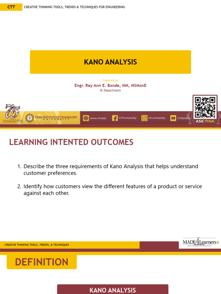 Kano Analysis | PDF | Business | Business Process