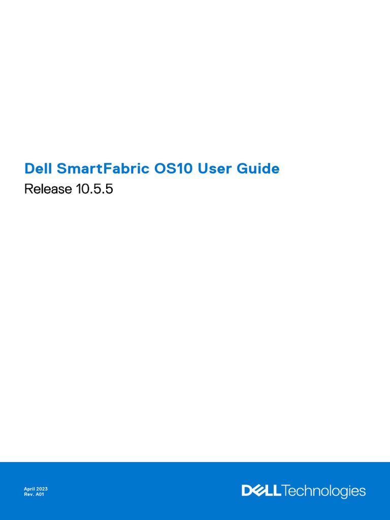 Os10 User Guide | PDF | Telecommunications Standards | Wide Area Network