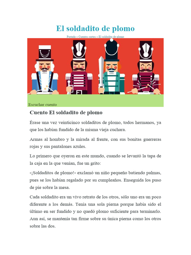 El Soldadito Valiente | PDF