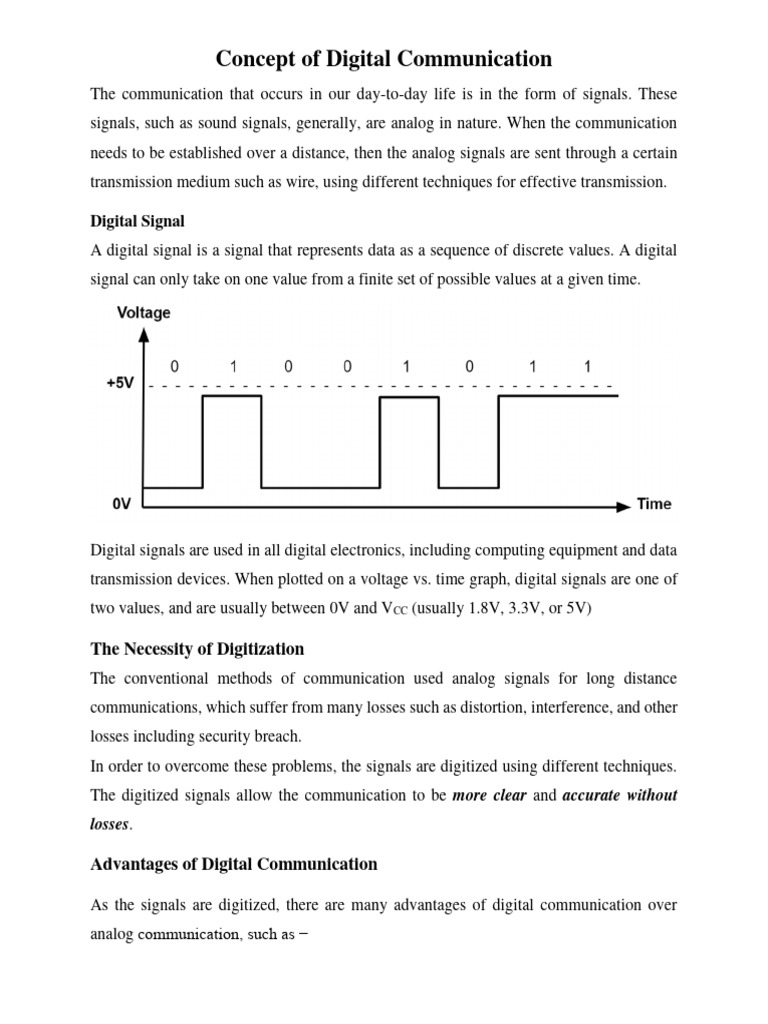 Comm Tech 3 - Concepts of Digital Signals | PDF | Sampling (Signal ...