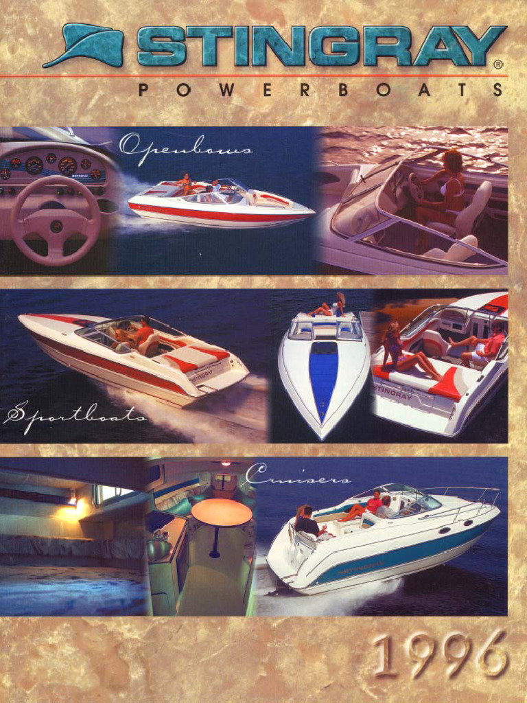 Stingray-boats-1996-model-brochure | PDF