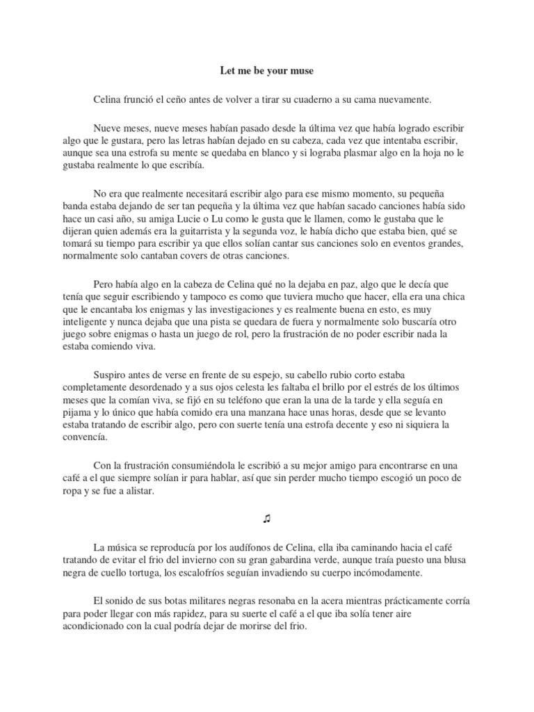 Let Me Be Your Muse | PDF | La risa | Amor