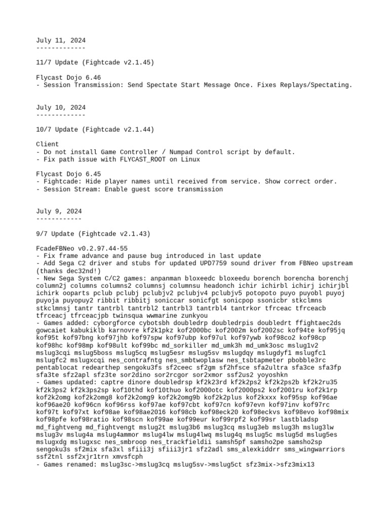 Change Log | PDF | Bios | Computing