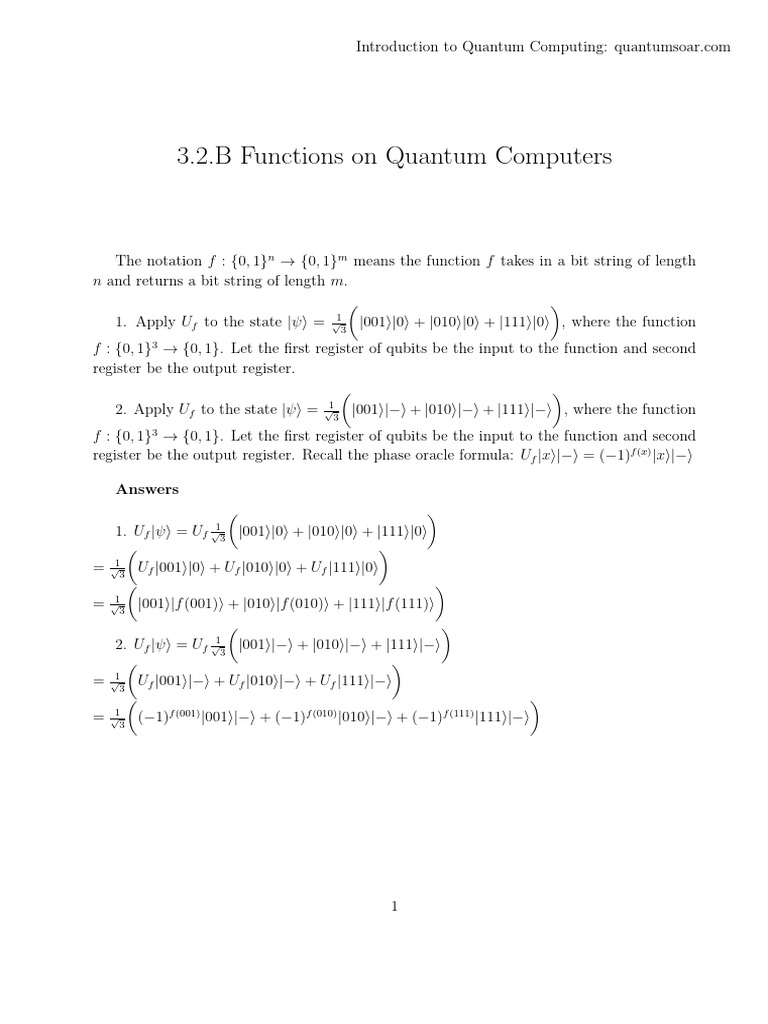 3.2.B Problem Set | PDF