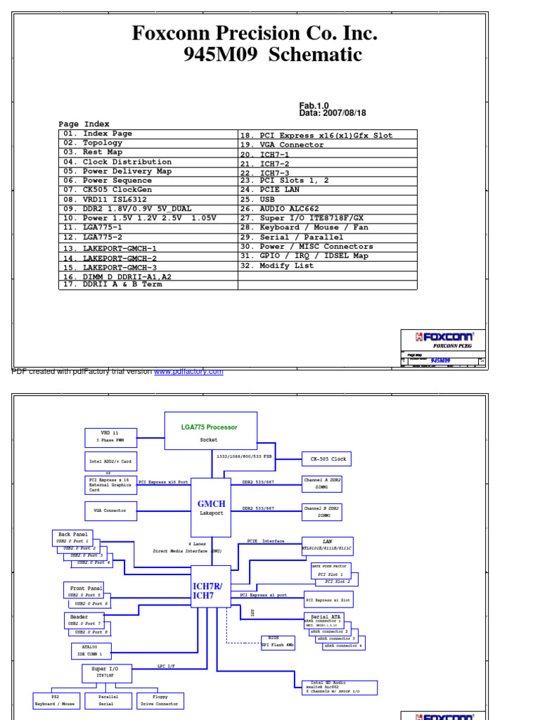 Foxconn MotherBoard 45CMX | PDF | Usb | Physical Layer Protocols