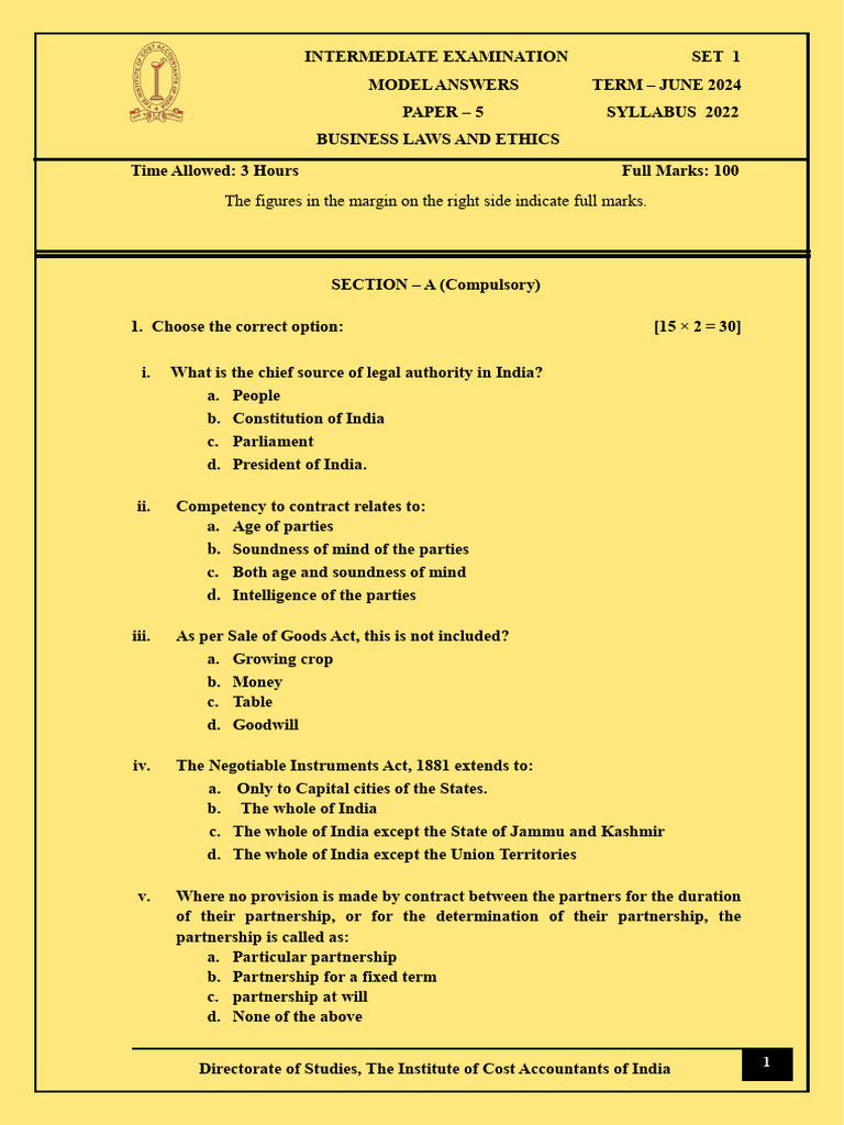 CMA Study Material For Paper 5 Exams | PDF | Emotional Intelligence | Audit