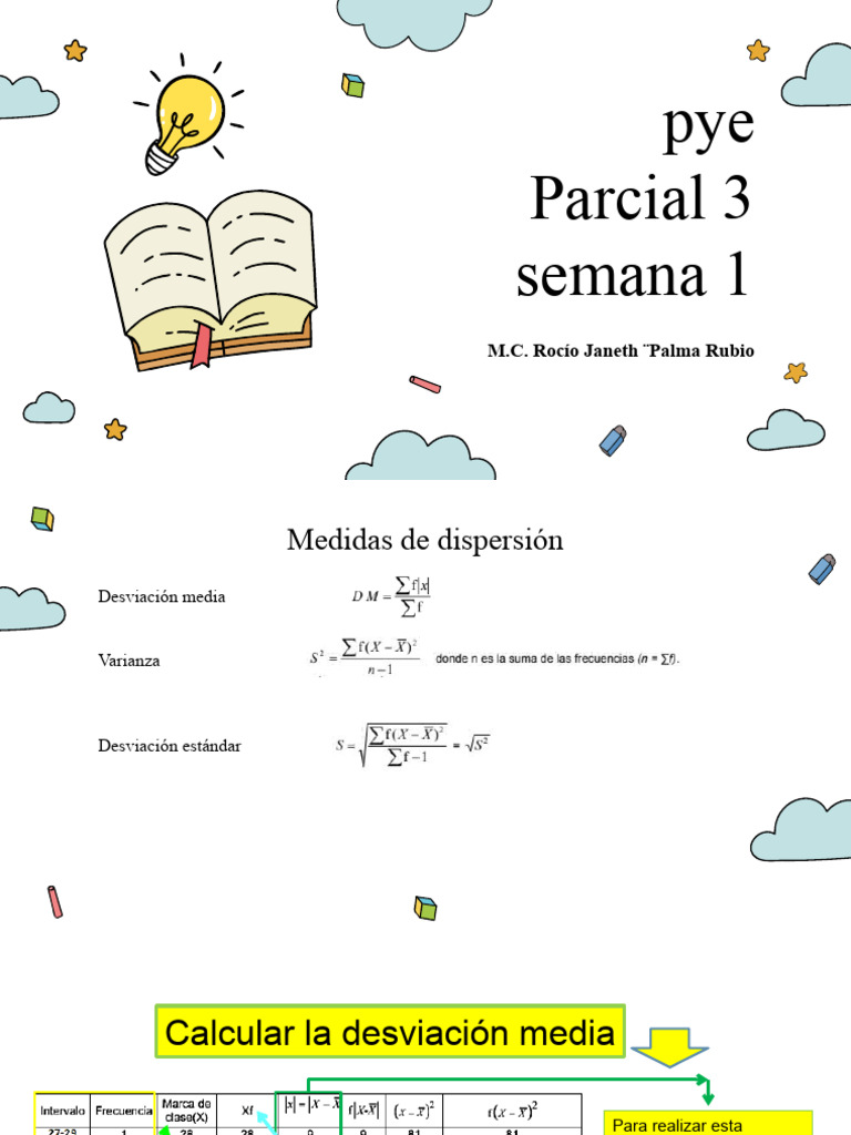 Semana 1 - Explicacion Pye | PDF