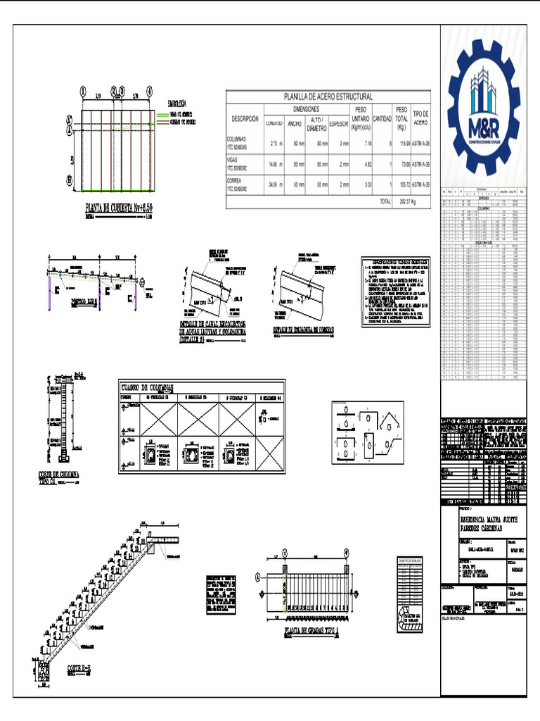 Hormigon Armado en Planos | PDF