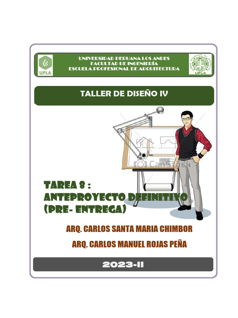 TAREA 8 - DIRECTIVAS LA PRE-ENTREGA -- ANTEPROYECTO DEFINITIVO (PY) | PDF