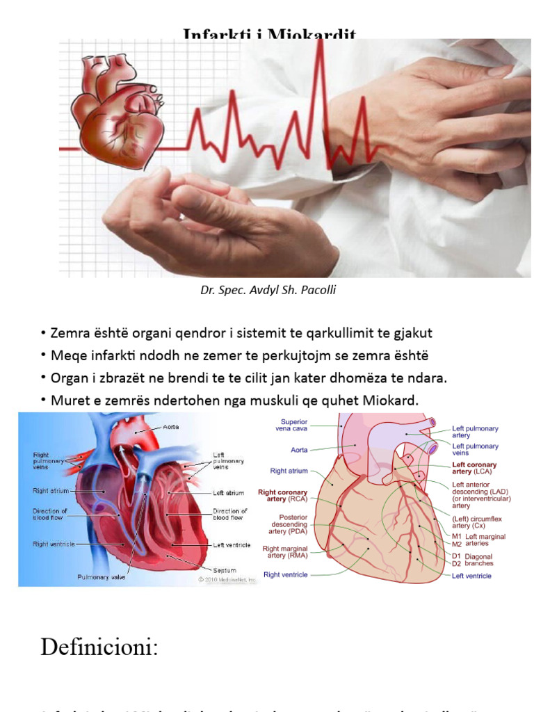 Infarkti I Miokardit Avdyl | PDF