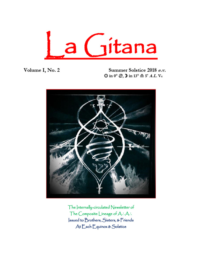 La Gitana I_2 | PDF | Thelema