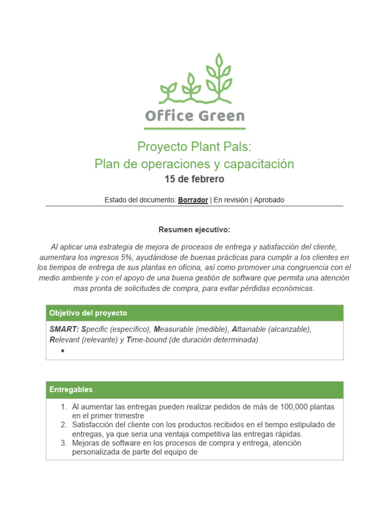 Estatuto de Proyecto2 | PDF | Software | Presupuesto