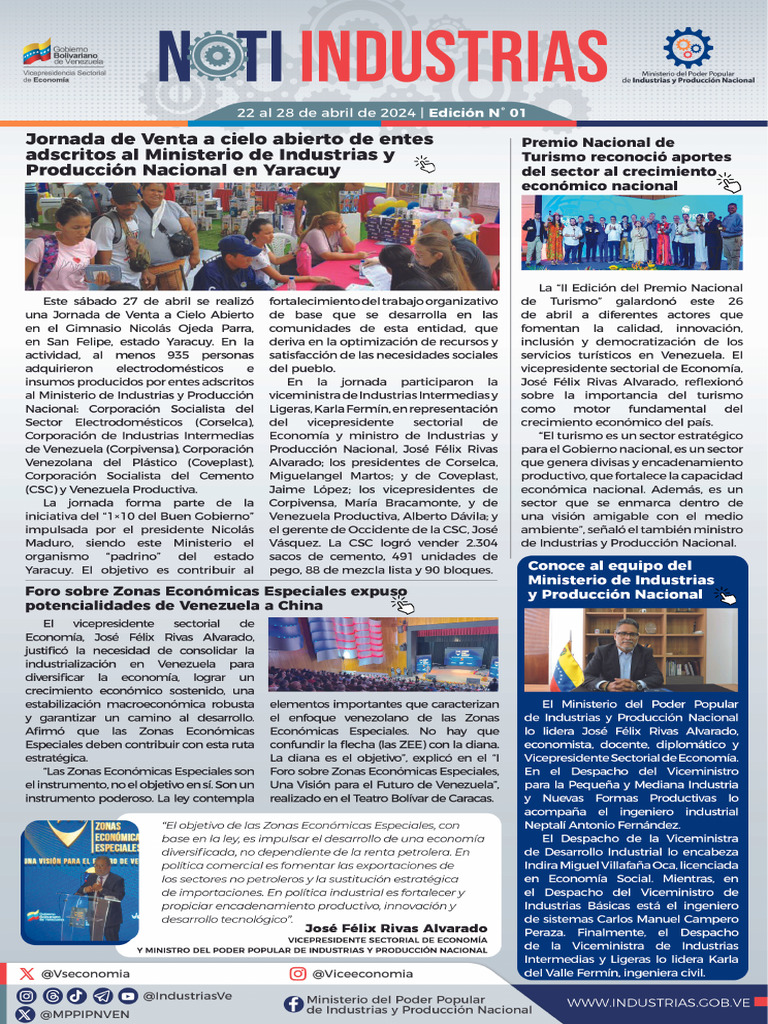 Noti Industrias #01 | PDF