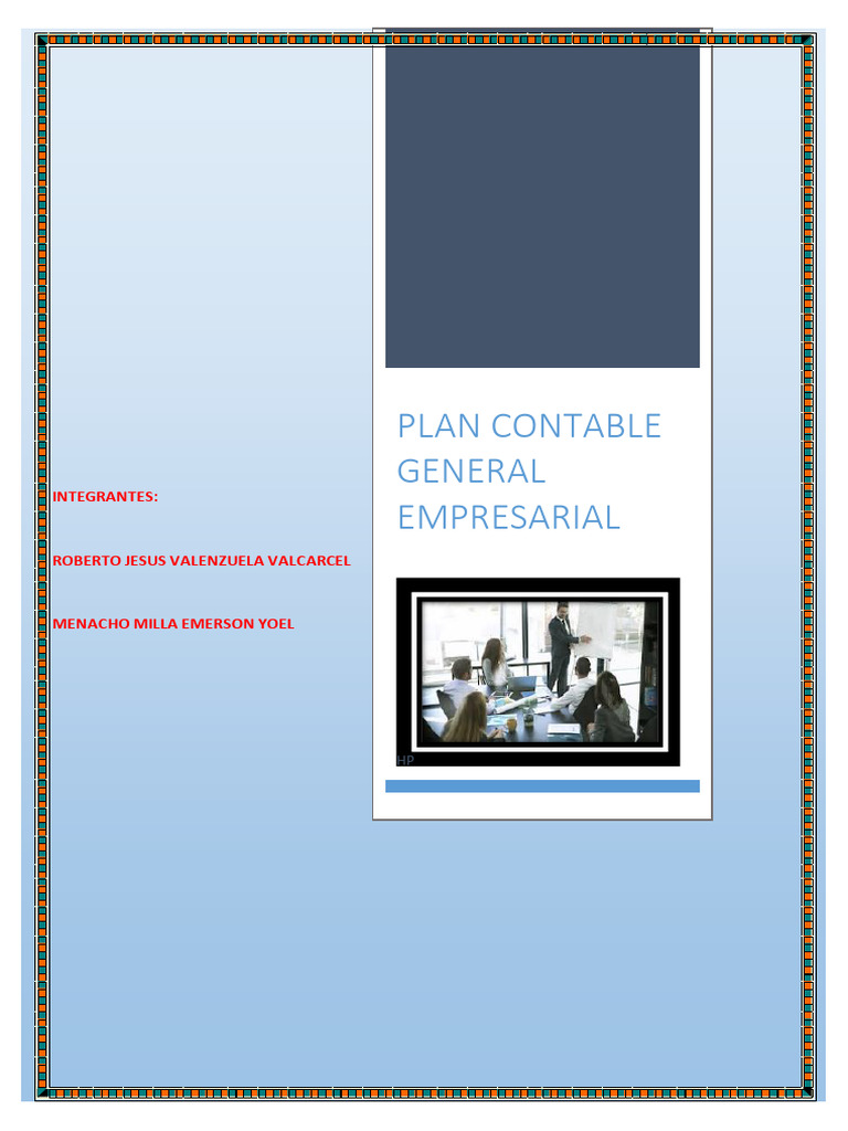 Plan Contable General Empresarial | PDF | Contabilidad | normas ...