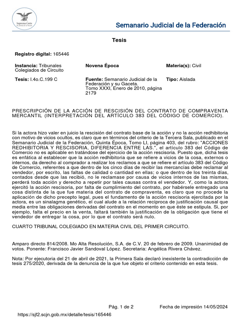 Tesis 165446 | PDF | Justicia | Crimen y violencia