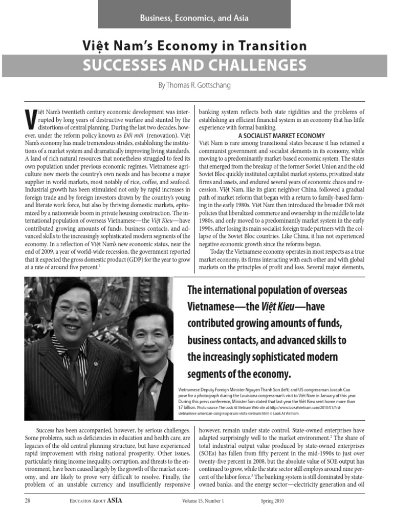 Vietnam's Economic Growth and Challenges | PDF | Vietnam | Vietnamese ...