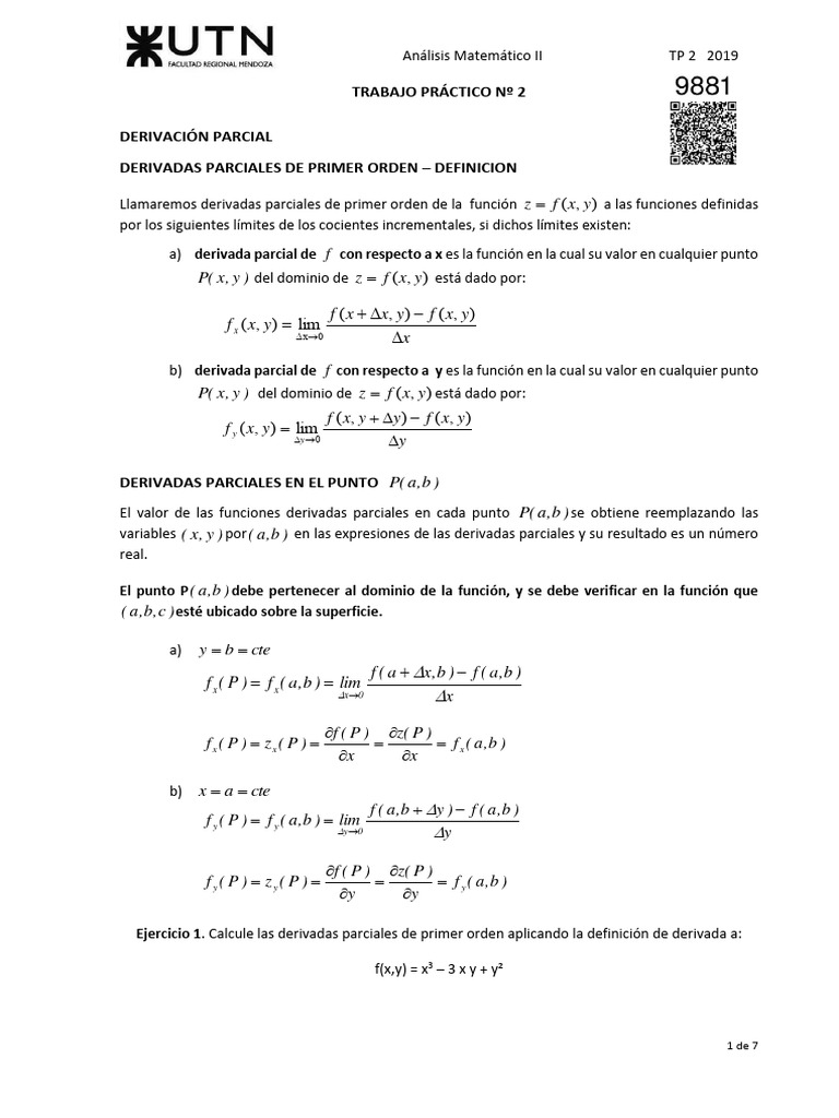 9881 TP02-AM2-2019 Renzi | PDF | Derivado | Línea (geometría)